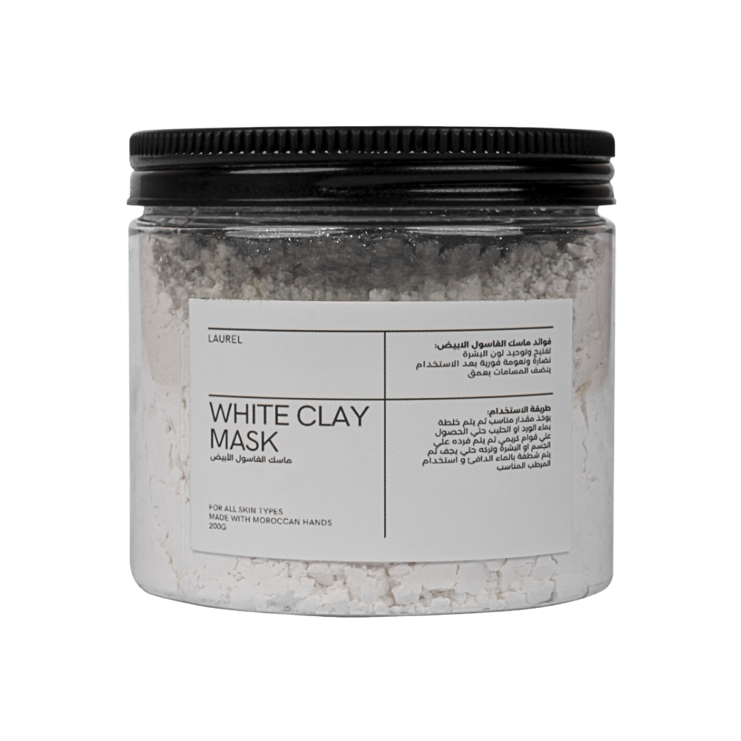 White Clay Mask – Gentle Brightening & Deep Purification – laurel Bodycare